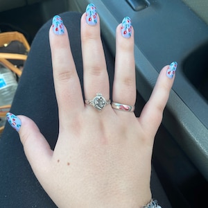 Vintage Sterling Silver Heart & Wings Ring Size 9 | Etsy