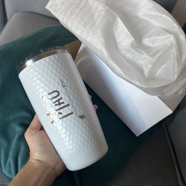Engraved Dimpled 20oz Polar Tumbler | Personalized Golf Gift | Golf ...
