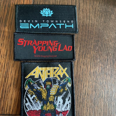 STRAPPING YOUNG LAD Woven Patch. Officially Licensed, Devin Townsend ...
