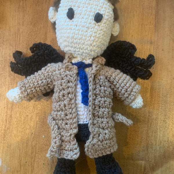 PATTERN: Supernatural Crowley and Hellhound Juliet Crochet PDF - Etsy