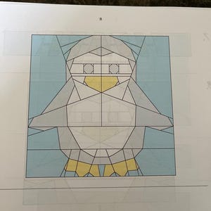 Foundation Pieced Numbers PDF Pattern With Resizing Information - Etsy