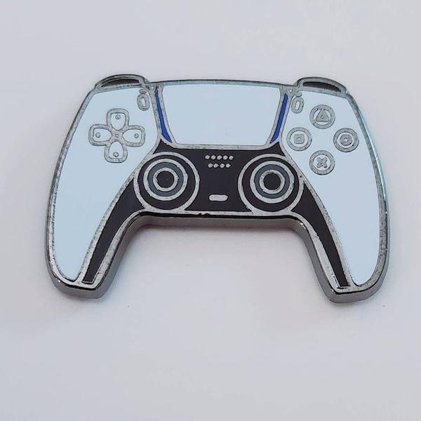 Playstation 5 (PS5) Controller Hard Enamel Lapel Pin – Gamer ...