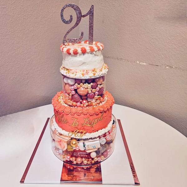 LED Personalized Graduation Cake Toppers 2024 Congrats Graduation Cake ...