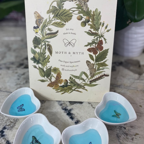 Tiny Pastel Rainbow Paper Butterflies, Realistic Double-sided ...