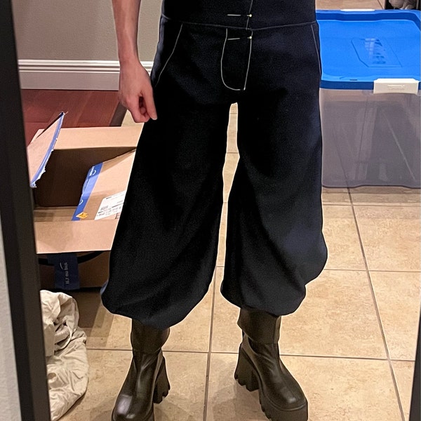 FFVII - Cloud Strife Zack Fair Shinra SOLDIER Pants Pattern - Etsy