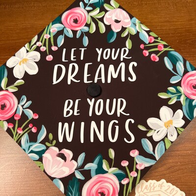 Custom Carly Theme Graduation Cap Topper, Graduation Cap Custom ...