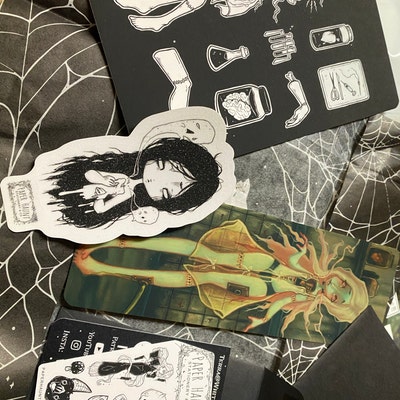 Ghost Girl Sticker - Etsy