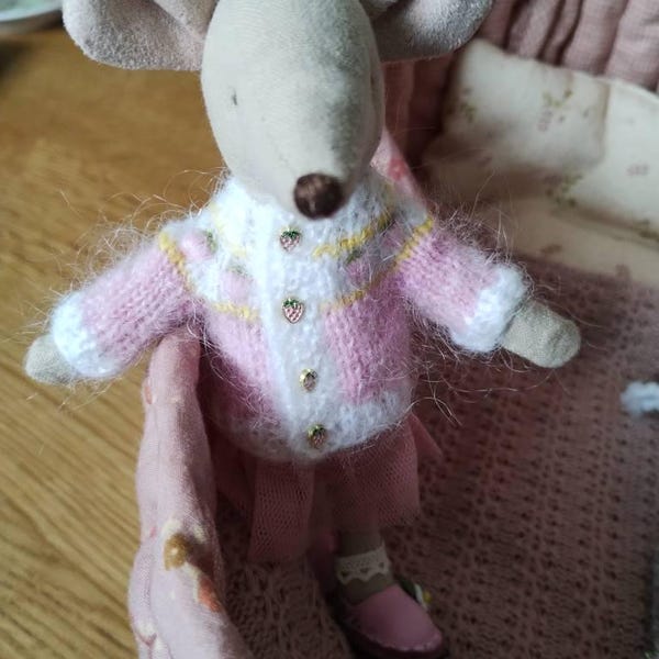 Tiny Deer Boots for Maileg Mouse on Christmas / Size for Big, Little ...