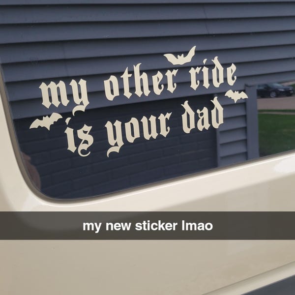 Support Your Local Cryptids Bumper Decal, Spooky Car Accessories ...