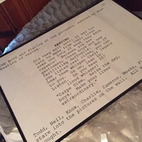 Dumb and Dumber - Screenplay Movie Poster (up to 24" X 36") - Jim ...