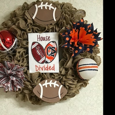 Machine Embroidery Design Applique Football House Divided INSTANT ...