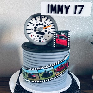 10pcs Blue Butterfly Cake Topper Set With Wire Sticks and Glue Dots ...