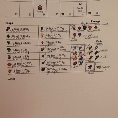 370 PAGES Updated to 1.6 Stardew Valley Planner / Game Guide PDF A5 ...