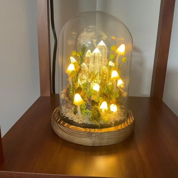 Glowing Crystal Pillars With Healing Properties, Enchanted Forest ...