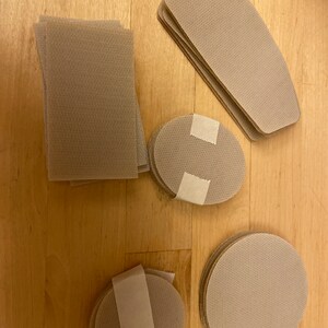 Tan Sew-on VELCRO® Brand Set for Attaching Patches to Scouts - Etsy