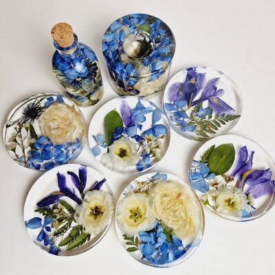 11cm Resin Sphere, Flower Preservation, Wedding Flowers Funeral ...