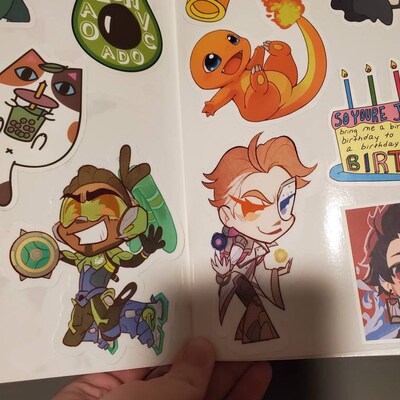 Overwatch Support Stickers // OW2 - Etsy