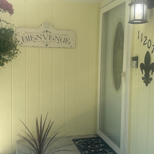 BIENVENUE, French Signs, Welcome Sign, Family Sign, 36 X 15 - Etsy