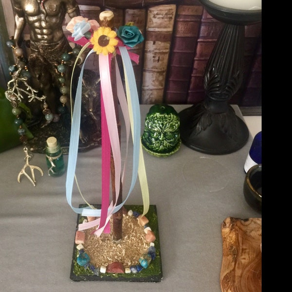 Custom Maypole May Pole, Beltaine Beltane May Day Altar Decor, Wedding ...