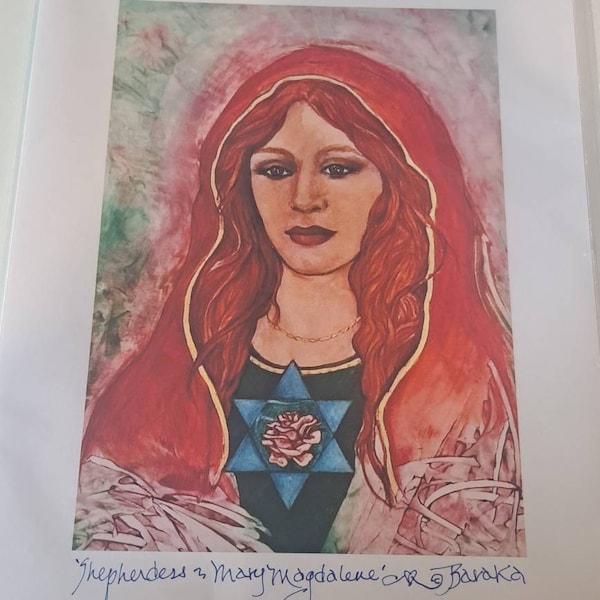 The Shepherdess ~ Mary Magdalene - Etsy