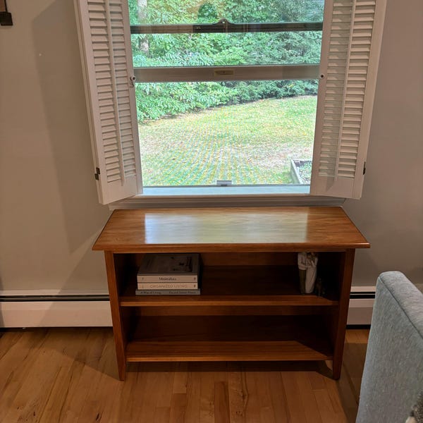 Handcrafted Shaker Corner TV Stand. Made in Maine - Etsy