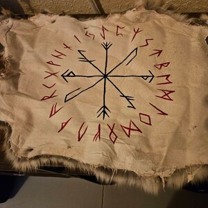 Protection Stave Tealight Candle Holder Odin Witch Pagan - Etsy