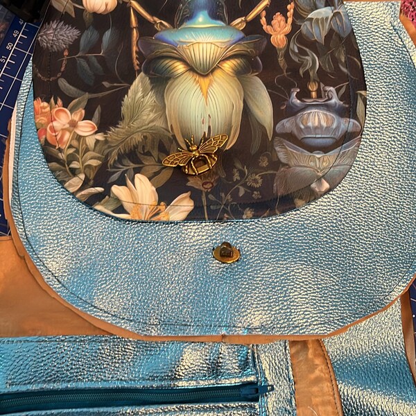 Vintage Steampunk Cat 4, High Quality Printing Faux Leather Sheet, Eco Leather Panel, Fabric ...