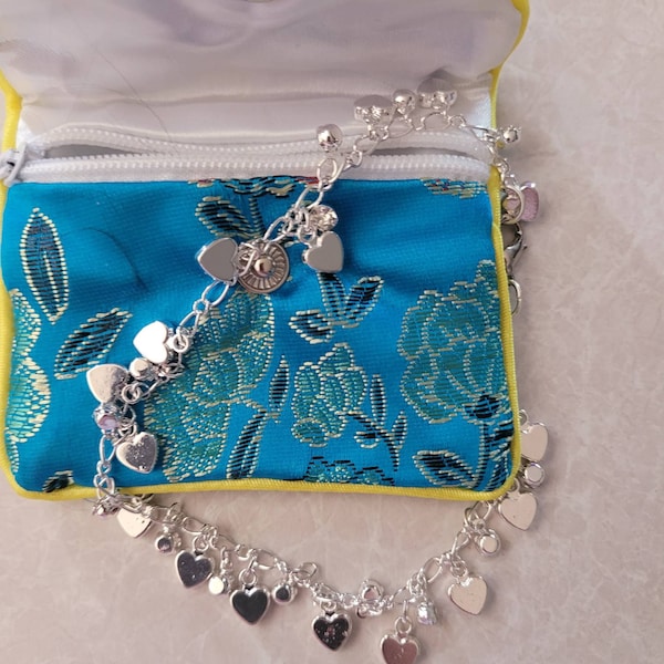 Rectangular Celestial Locket in Silver Tone With Magnet Closure ...