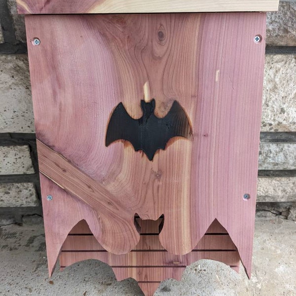 Bat Box, Large Aromatic Cedar Bat Box, Bat House, Bat Nest, Bat ...