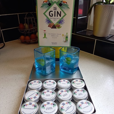 Gin Botanicals and Infusions Kit. 6 Finest Botanicals and Spices for ...