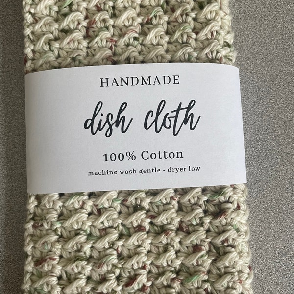 Handmade Dish Set Wrap Labels - PDF Digital Download - Etsy