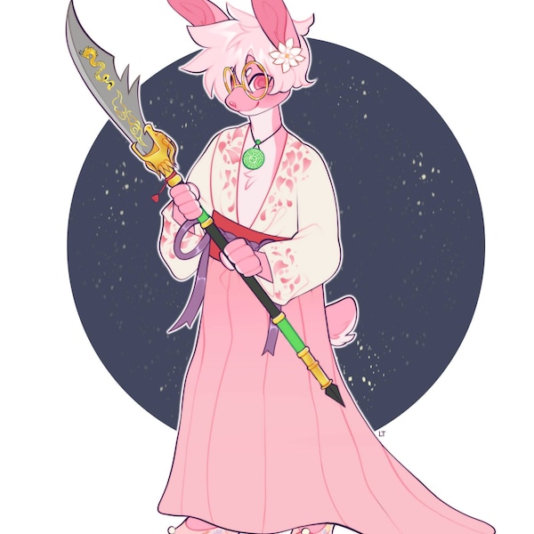Simple Flat Fullbody Commission | Furry Commission | Digital Art - Etsy