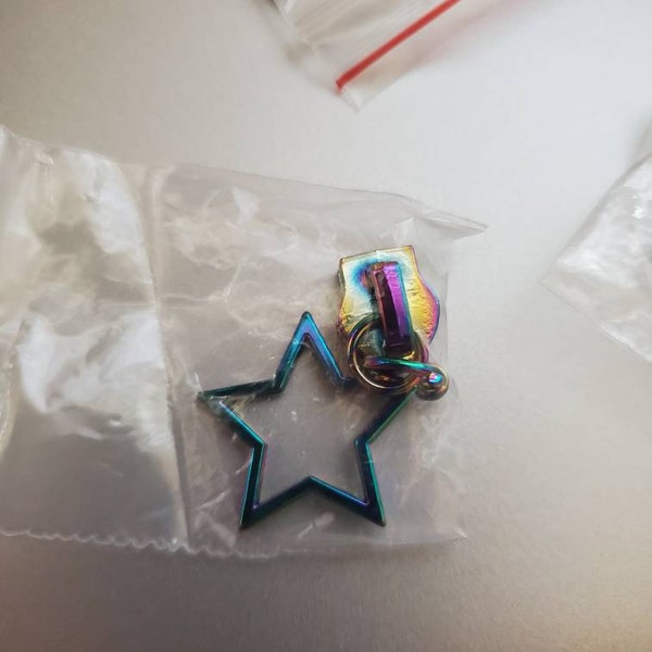 Star Zipper Pull, #5 Zipper Pull, 5 Pack - Etsy