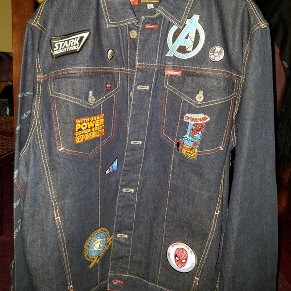 Fictional Workplace Comic Book Embroidered Patches, Superhero ...