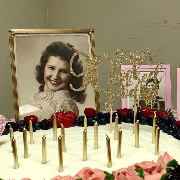 44th Birthday Cake Topper, 44 Never Looked so Good, 44th Birthday Cake ...