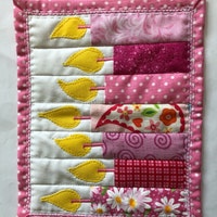 Log Cabin Cross Mug Rug Pattern - Etsy Canada