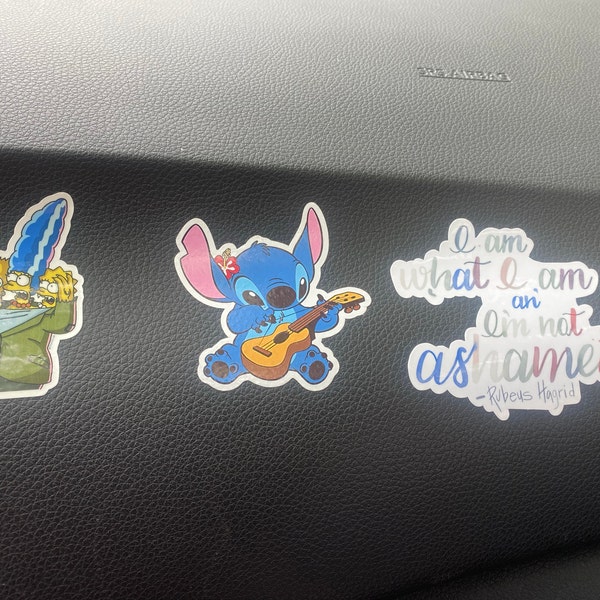 Hagrid Quote Sticker 4x3.5 In. Watercolor Lettering and Calligraphy ...