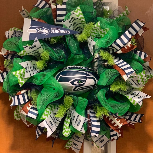 NFL Seattle Seahawks Ribbon, 2-1/2", 9 Feet , Licensed by Offray - Etsy