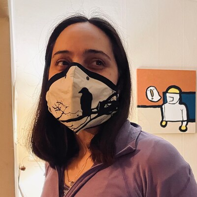 Inner Warrior Pacific Northwest Formline Face Mask - Etsy