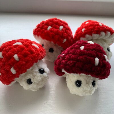 Itty Bitty Mushie Pop NO SEW Mini Pops Crochet Pattern - Etsy