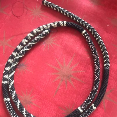 PDF Pattern for Bead Sea Snake Crochet Necklace and PNG File Jewelry ...