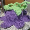 Angler Fish Crochet Hat Costume & Wrist Gauntlets Fantasy Under the Sea ...