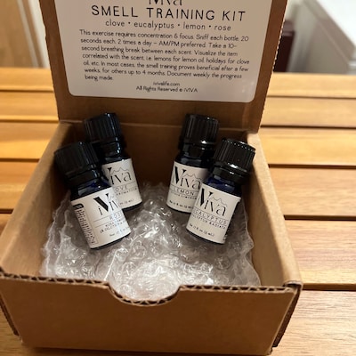 Smell Training Kit Pure Essential Oils, Smell Kit, Rose Oil, Lemon ...
