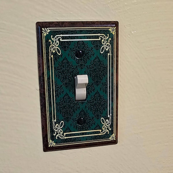 Metal Light Switch Cover, Light Switch Plate, Outlet Cover, Wall Plate ...