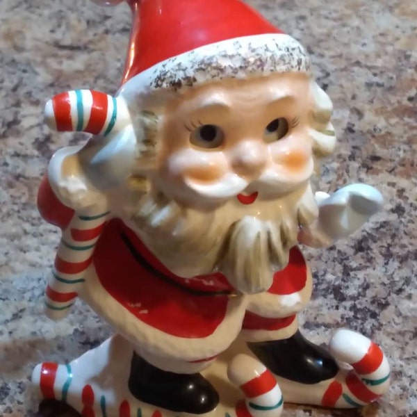 Coaster Set of 6 Red Green White Christmas Spatterware Splatter Paint ...