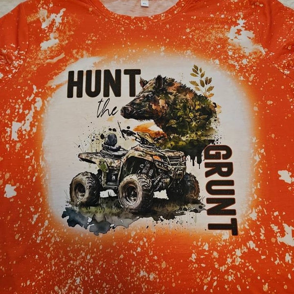 Hunt the Grunt DTF Transfer: Bold Hunting Apparel Design - Etsy