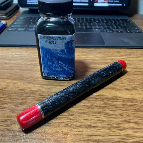 Handmade 'acid Rain' Fountain Pen - Etsy