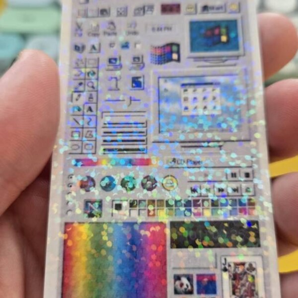 Y2k Microsoft Paint Sticker - Etsy