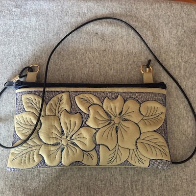 In the Hoop Bag Flowers Embroidery Designs ITH Crossbody Bag ITH ...