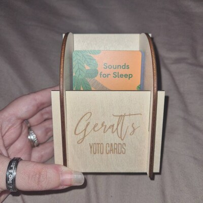 Yoto Card Holder Yoto Card Storage Box - Etsy UK